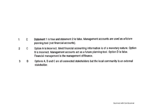 Fa1 Summary Notes Business And Technology Studocu