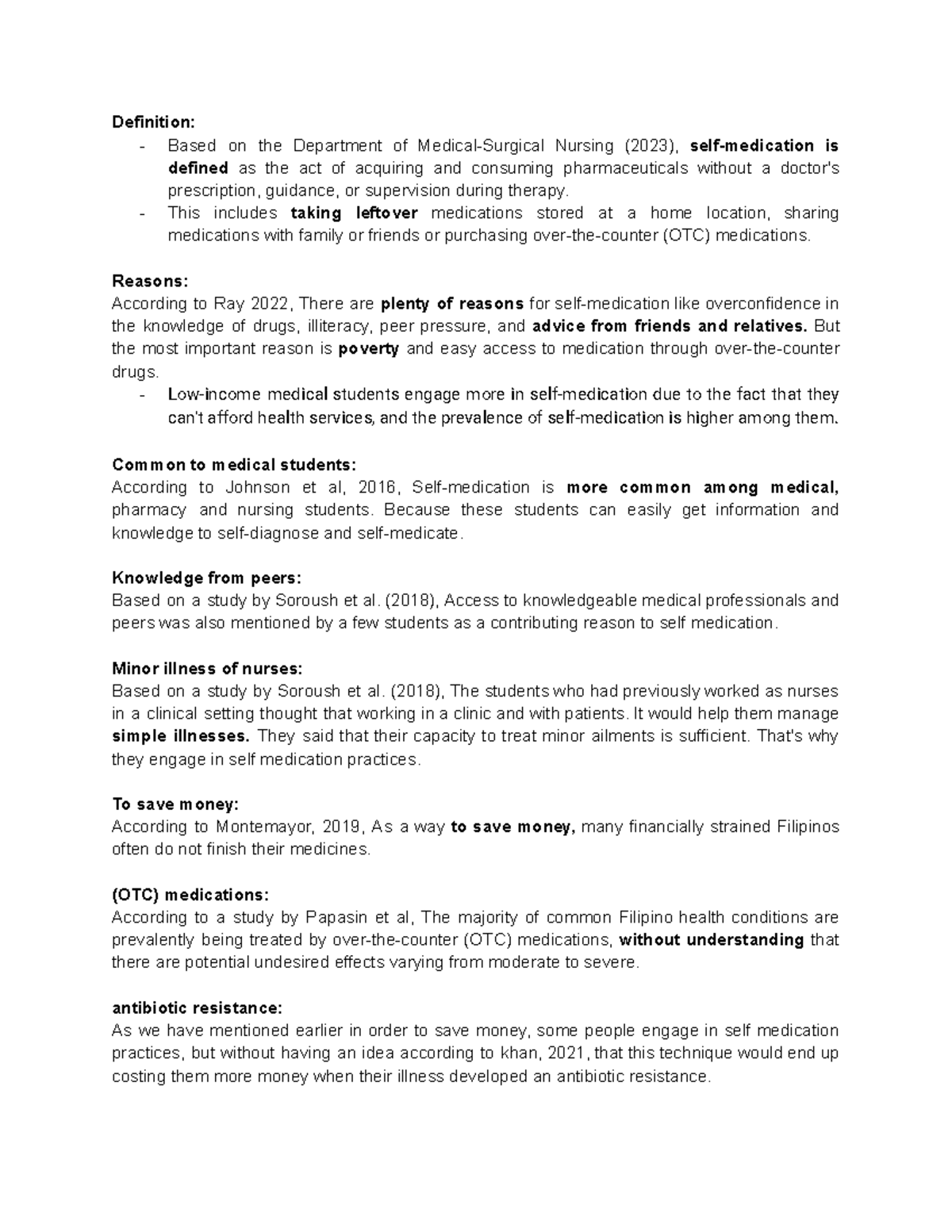 RRL - Definition: Based on the Department of Medical-Surgical Nursing ...