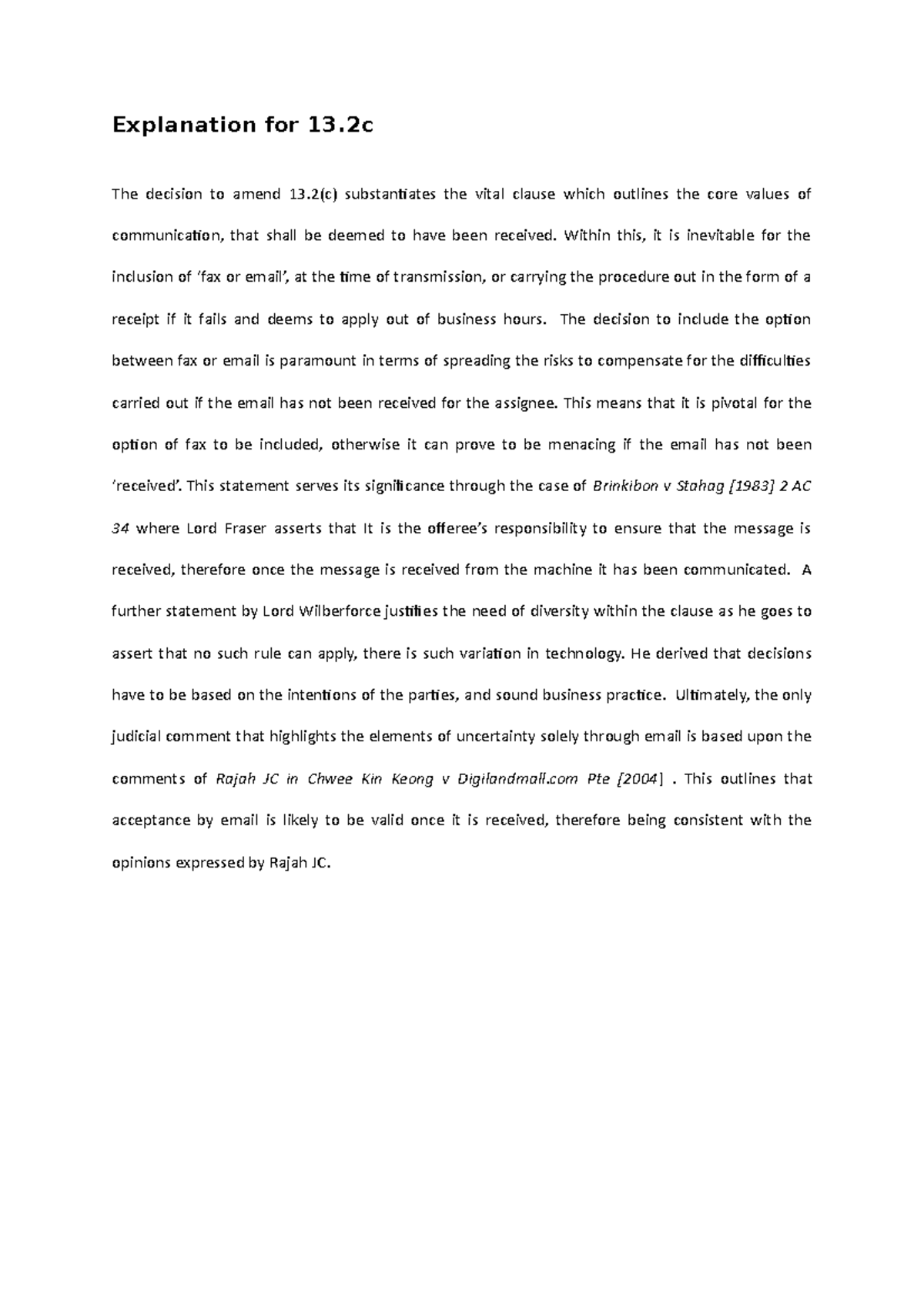 Explanation for 13.2c contract - Spcetroscopy - Studocu