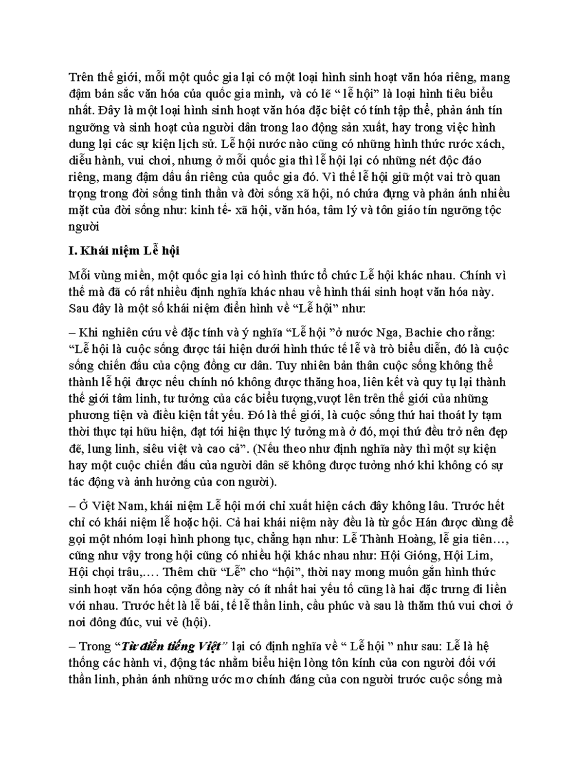 Câu 21 Tôn giáo - fgfgfg - Trên thế giới, mỗi một quốc gia lại có một ...