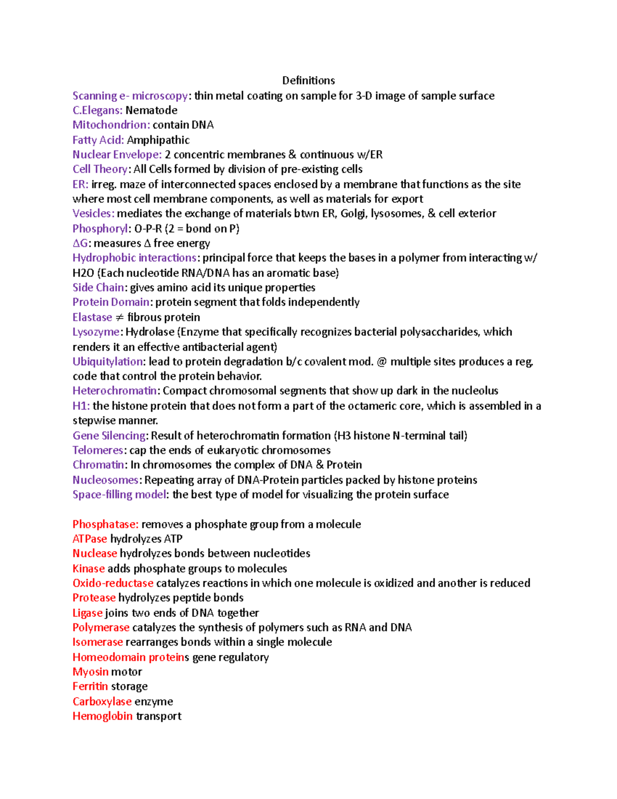 Note Card Exam 1 - Previous Exam and Quiz questions used to make a 4x6 ...