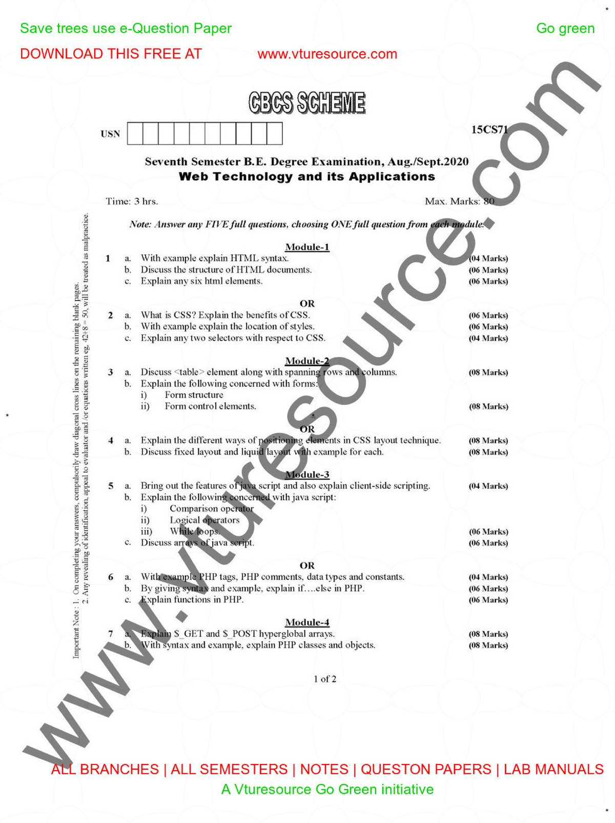 Sep-2020 - Vlo - Computer Science - Studocu