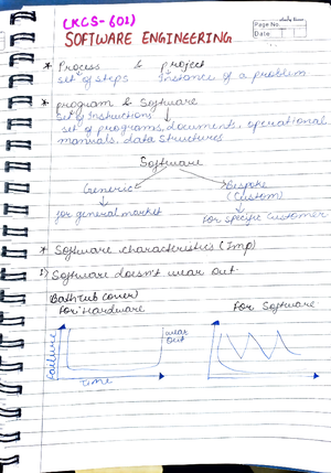 Question bank of SE KDS-063 - Question Bank Software Engineering Ques1 ...