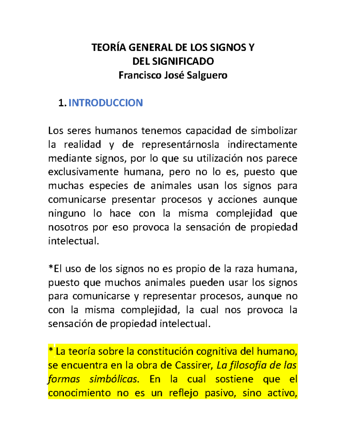 TeoríA General DE LOS Signos Y - TEORÍA GENERAL DE LOS SIGNOS Y DEL ...