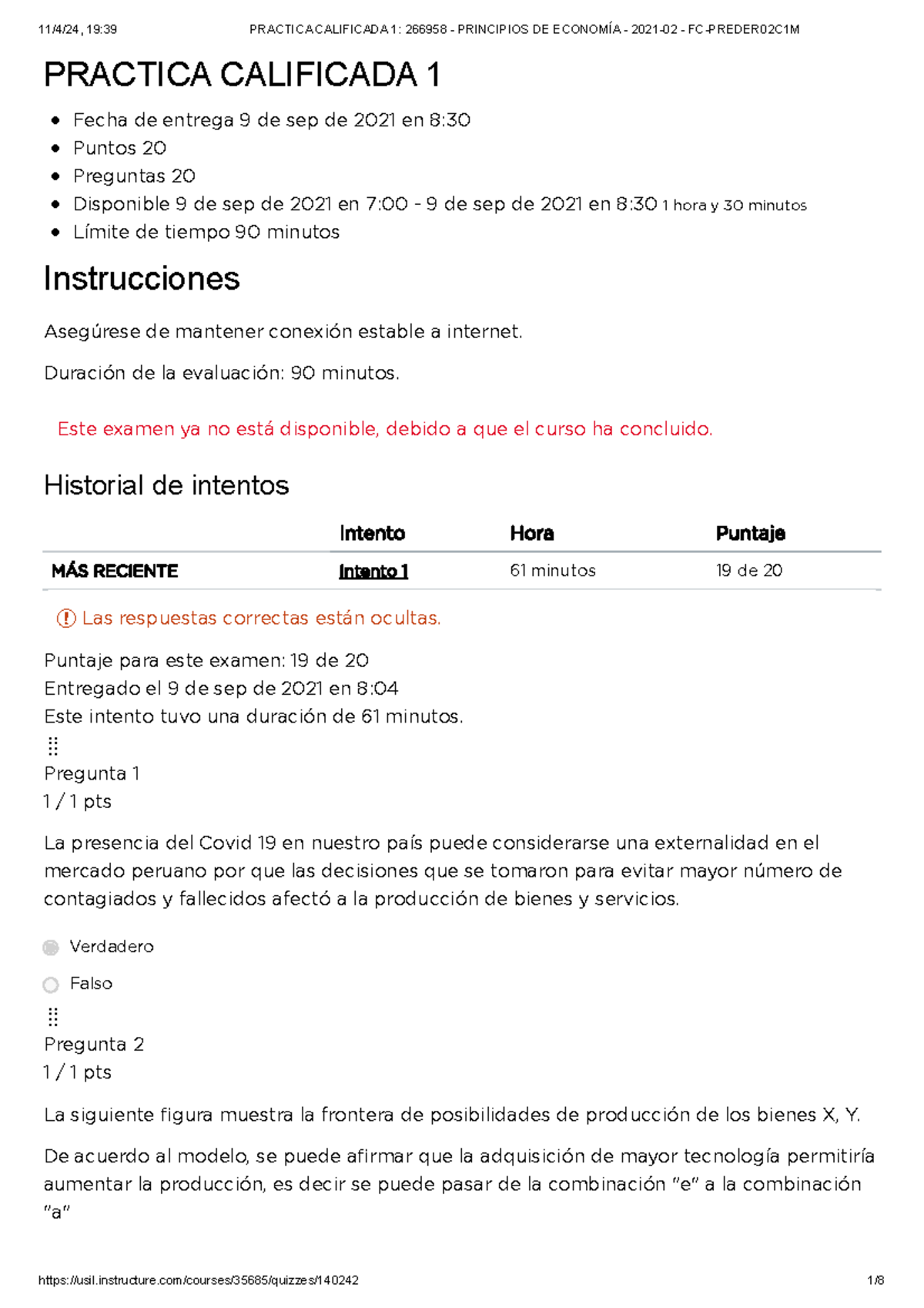 Practica Calificada 1 266958 - Principios DE Economía - 2021-02 - FC ...