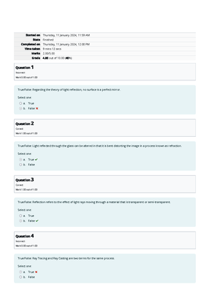 MATH 1281 Statistical Inference - Self-Quiz Unit 2 Attempt review - Started on Thursday, 10 ...