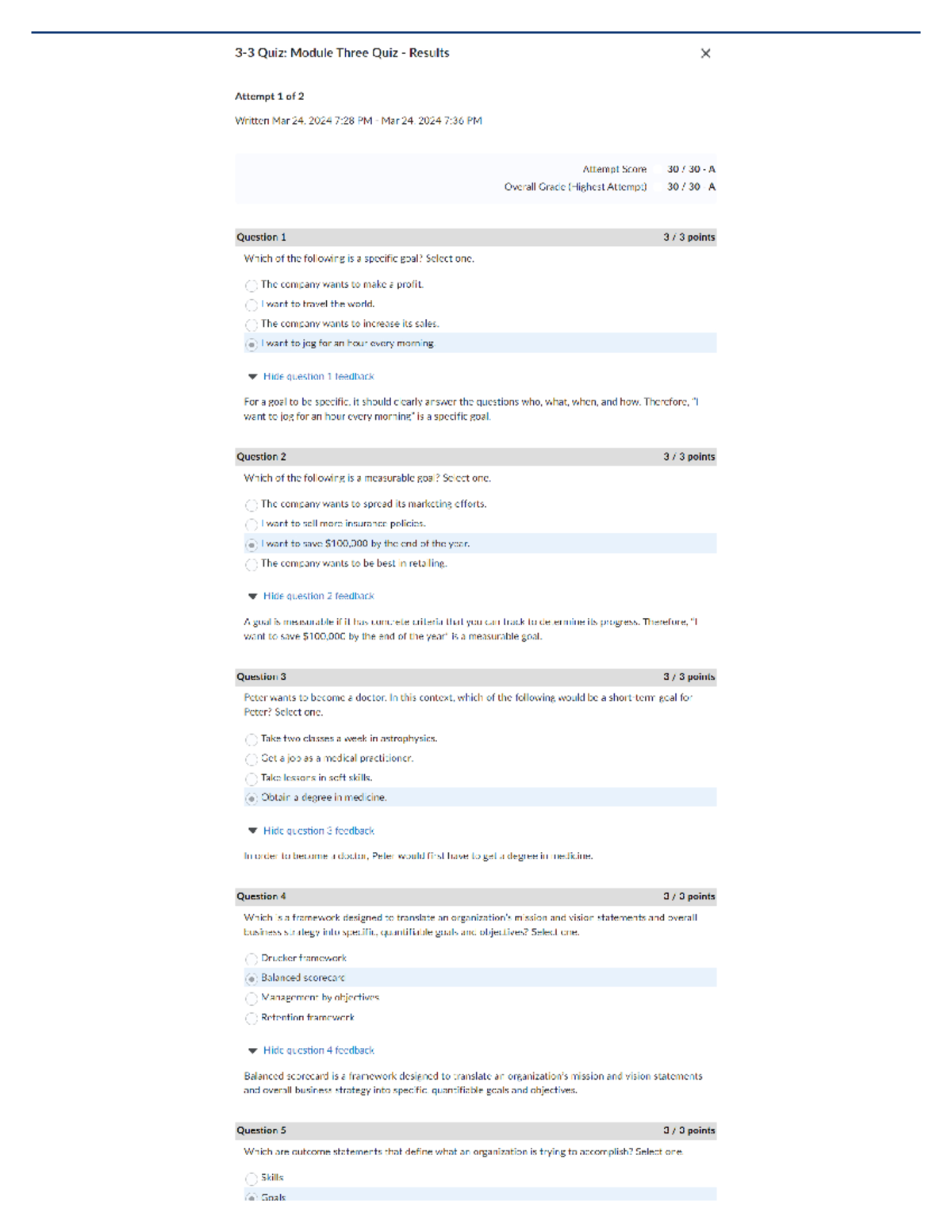 MGT 200 Module 3 quiz - mgt200 - Studocu