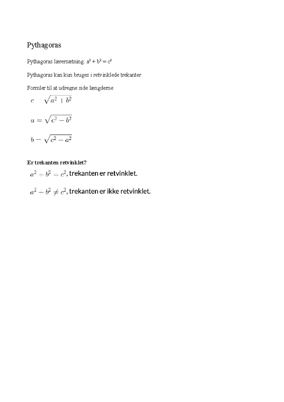 Noter til matematik - Programmering - Studocu
