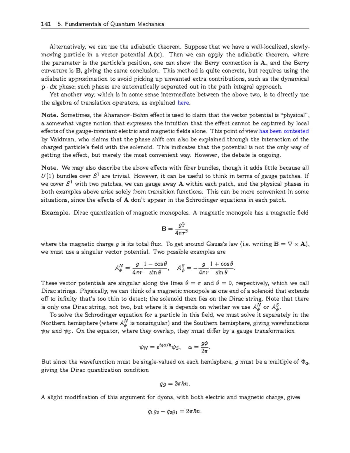 Physics-35 - Physics summary course - Alternatively, we can use the adiabatic theorem. Suppose ...