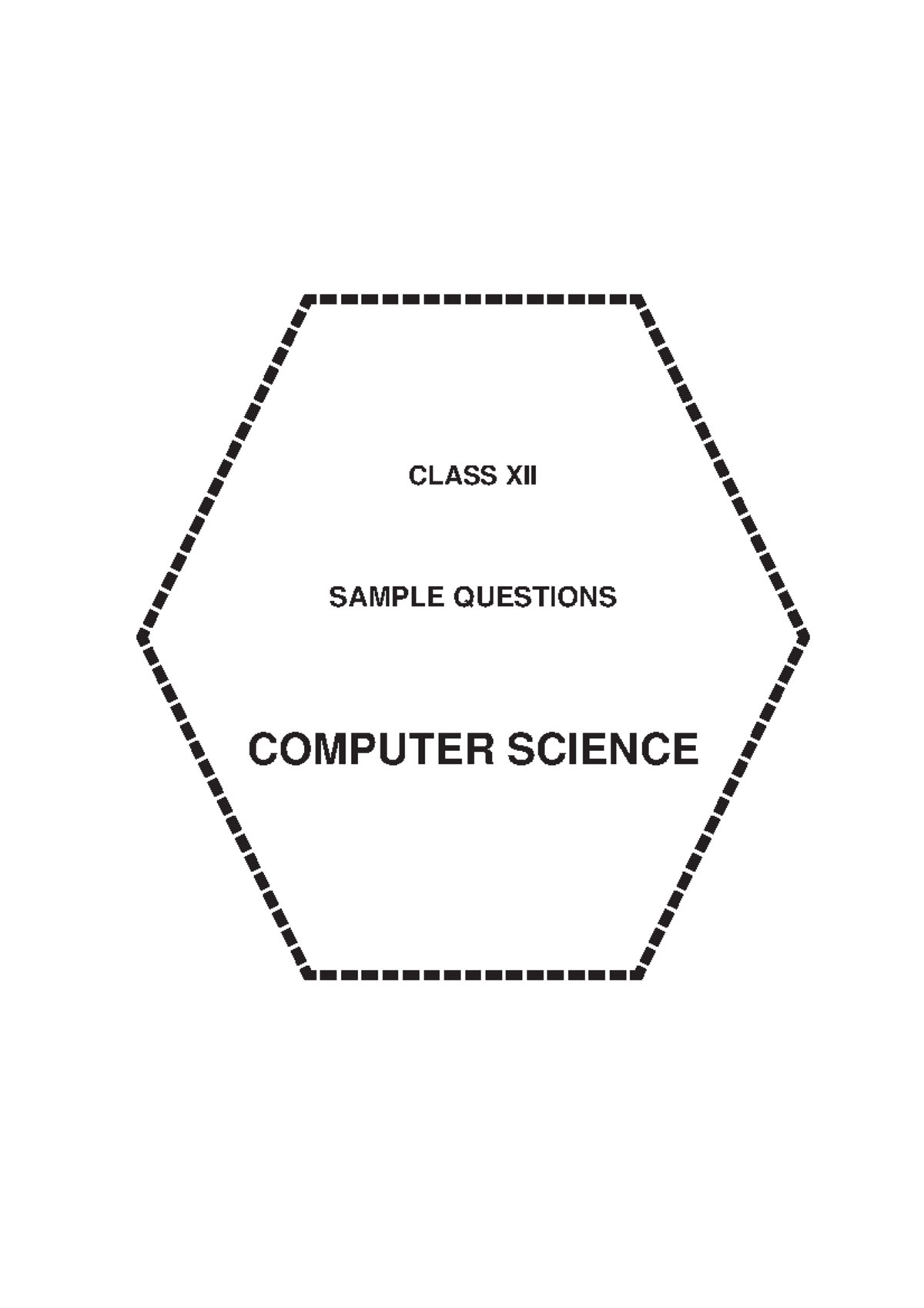 Kerala HSE 12th Computer Science Model Question Paper 1 - CLASS XII ...