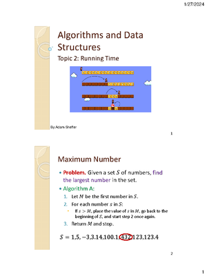 05. First Data Structures - Algorithms and Data Structures Topic 5 ...