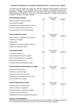 M-Chat - Checklist para diagnostico Autismo - (AUTOR MAYRON FEITOSA ...