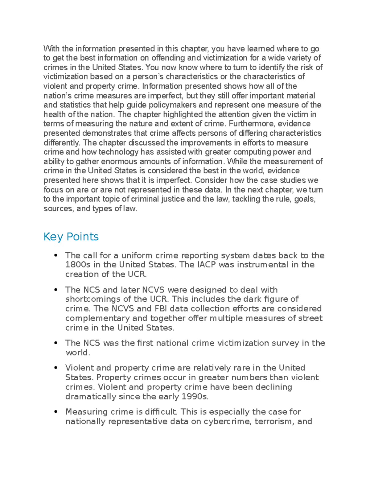 CJ 19 - CJ Work For the Introduction to Criminal Justice Class - With ...