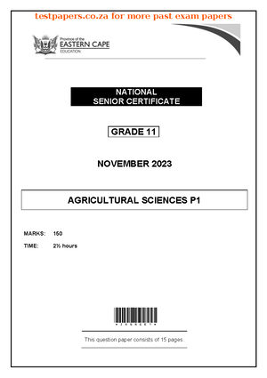 Agricultural Sciences Revision Material T3 Gr 11 241113 022210 ...