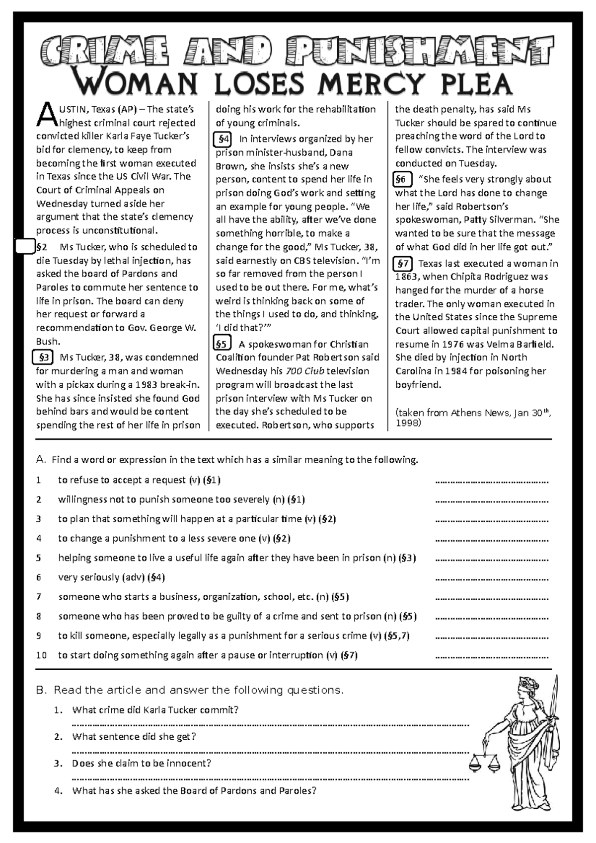 Crime-and-punishment-the-death-penalty-conversation-topics-dialogs ...