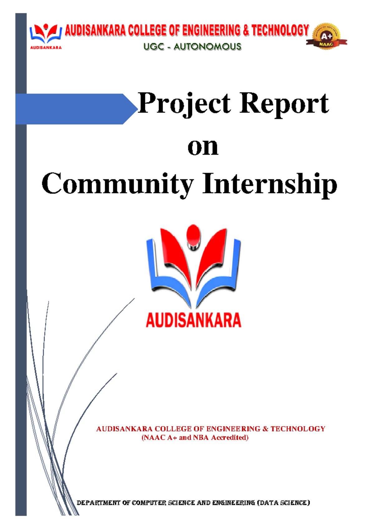Community project - Project Report on Community Internship AUDISANKARA ...