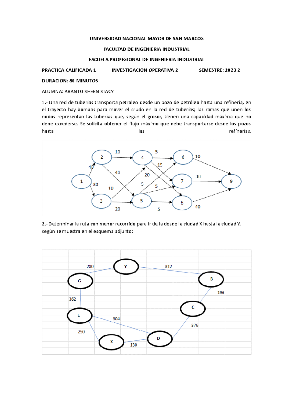 Practica Calificada 1 IOII 2023 2 - Abanto Sheen Stacy (21170180 ...