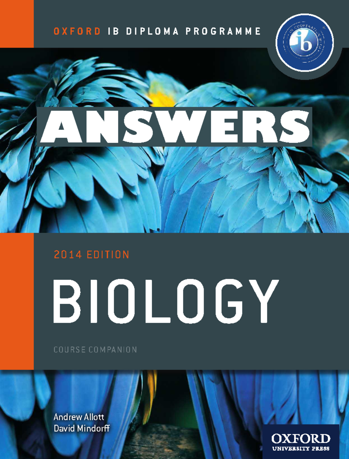 Oxford IB Diploma Programme Biology Course Companion Answers 2014 ...