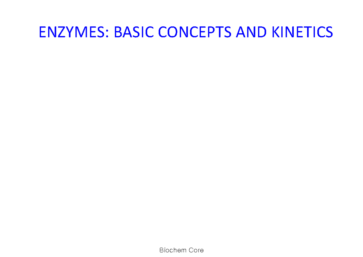 Biochemistry, Jeremy M. Berg, 6th ed, chapter 8 - ENZYMES: BASIC ...