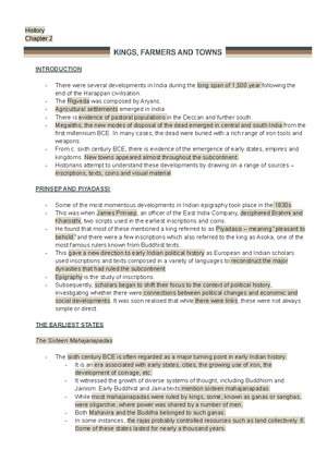 Class 12 History Quick Revision notes Chapter 15 Framing the ...