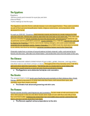 Cosmetology Practice Test Study Guide Notes - The lowest level of ...