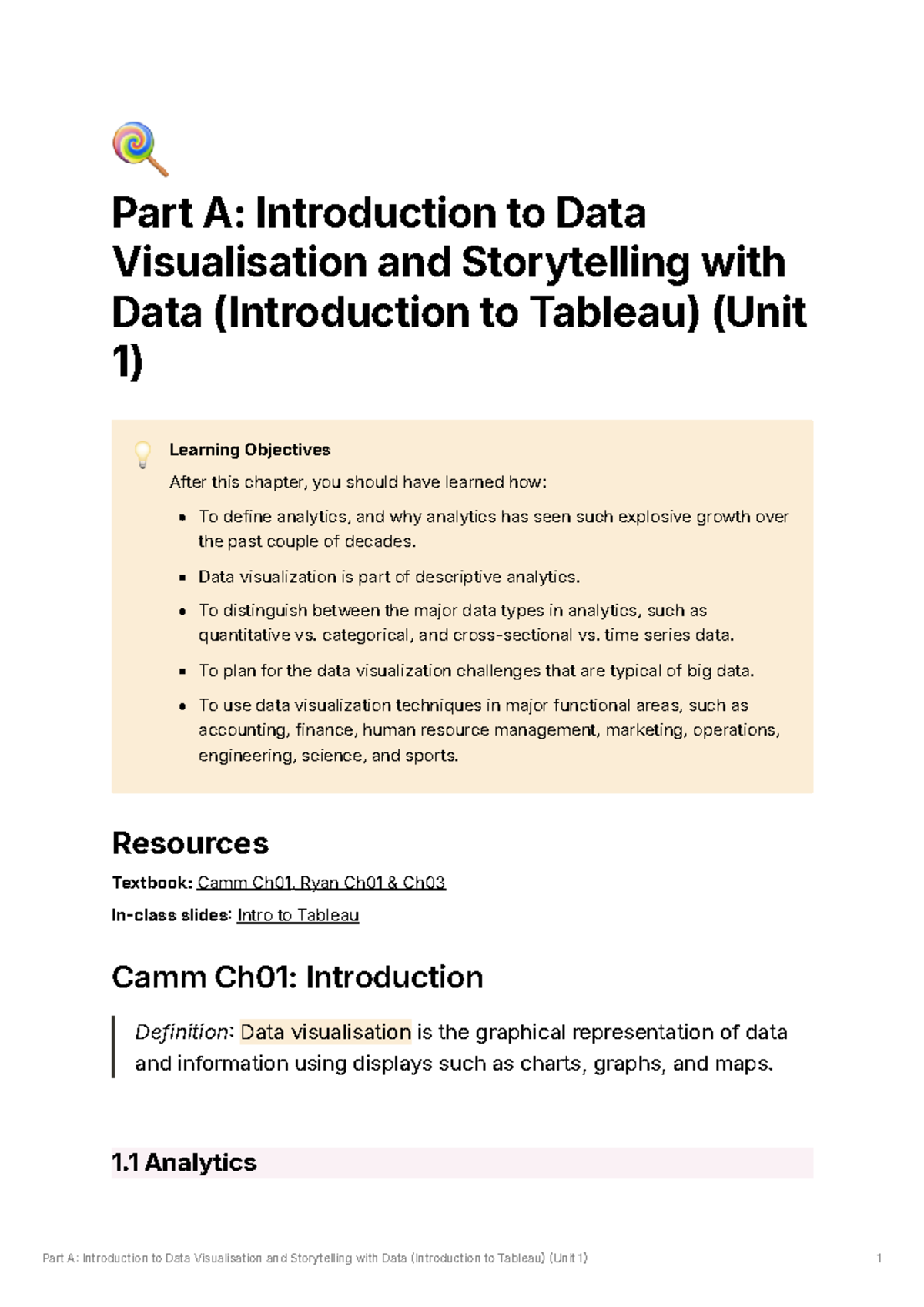 Data Visualisation 1A - 🍭 Part A: Introduction to Data Visualisation ...