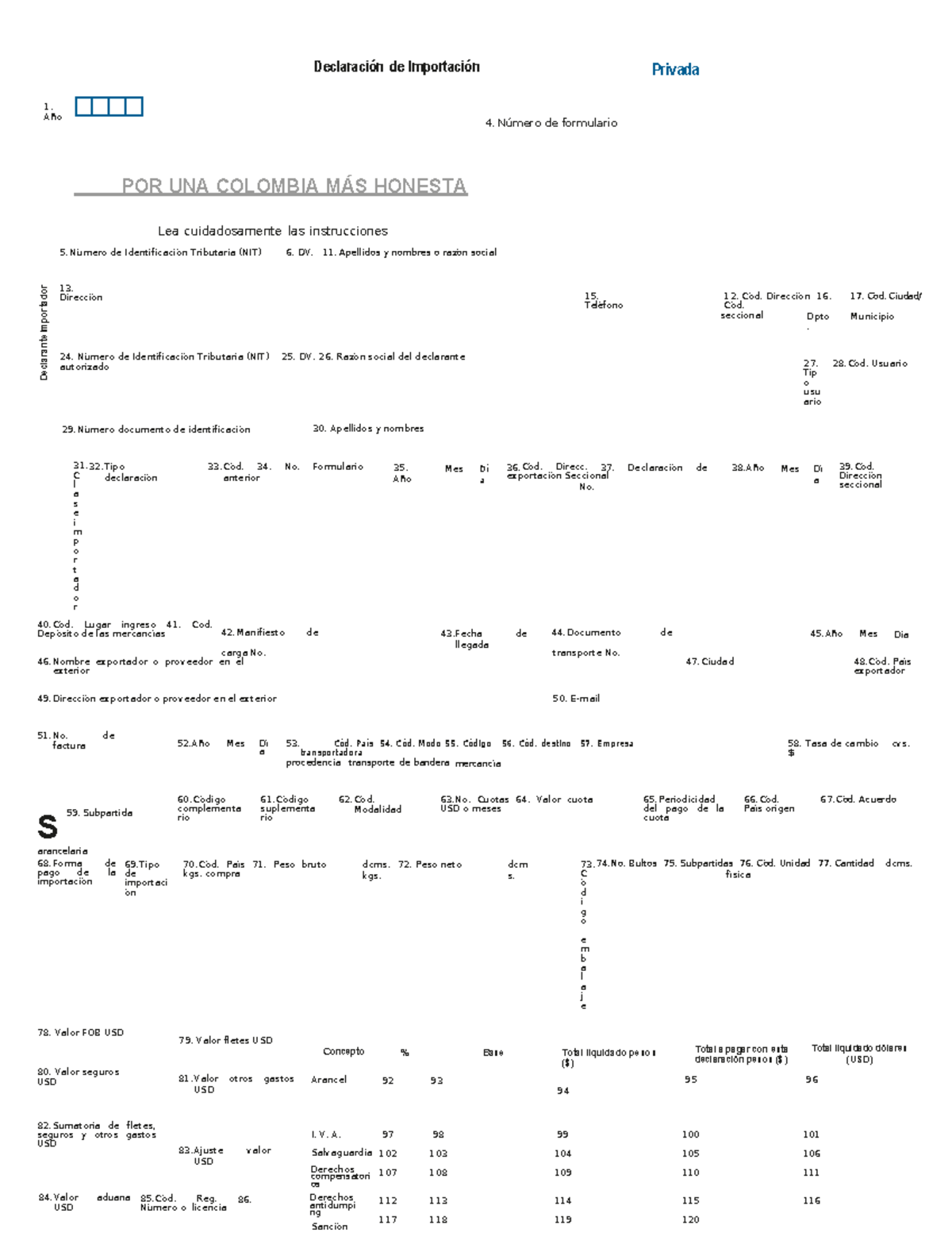 Formulario 500 2021 - No hay descripción - Año Declaración de ...