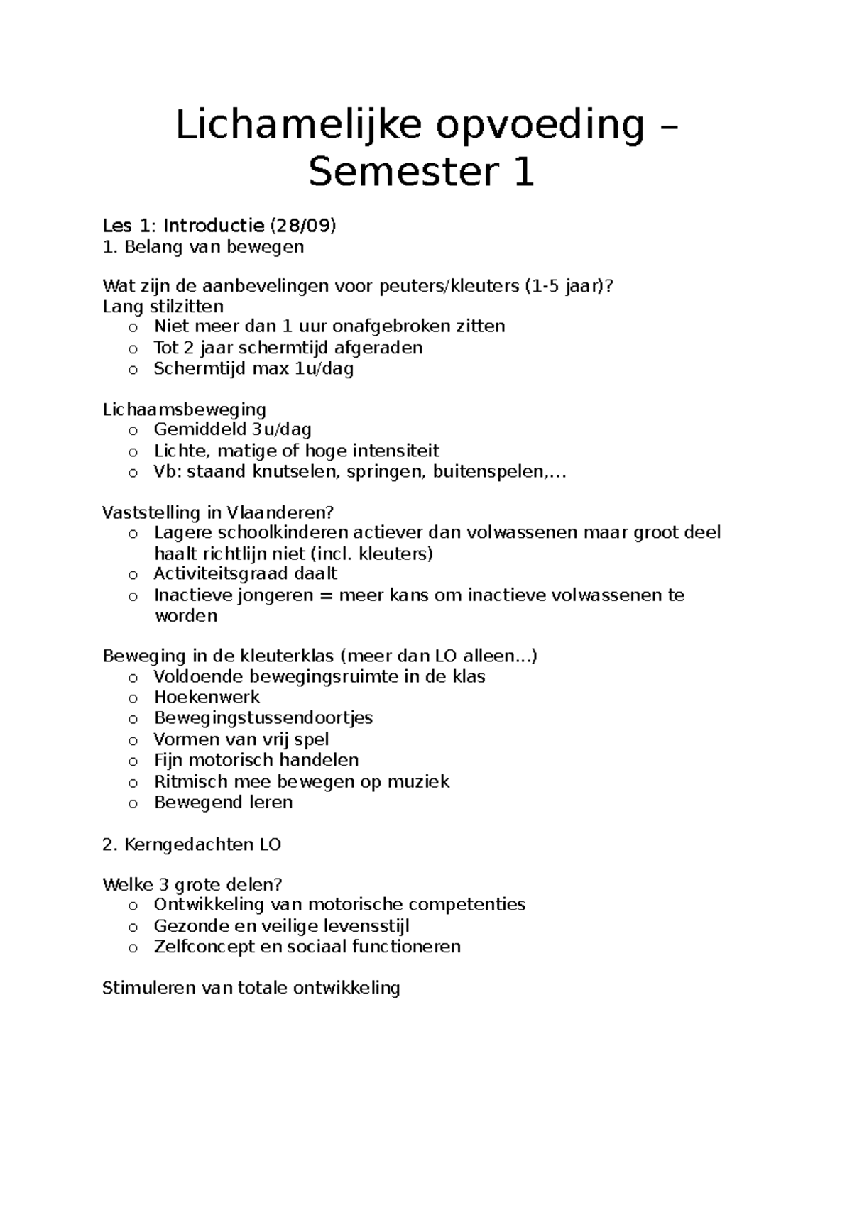 Lichamelijke opvoeding - Krachtig leren: lichamelijke opvoeding ...