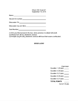 LAB#5 Separation of Mixture Data Sheet - Benzoic Acid Sucrose Total ...