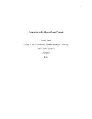 D226 - BSNU Capstone - Studocu