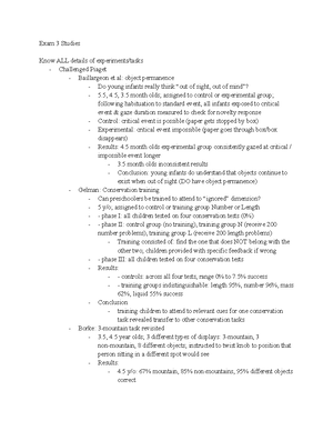 DEV Guide Exam 4 - STUDY GUIDE: Exam #4 – Spring, 2022: 80 points ...