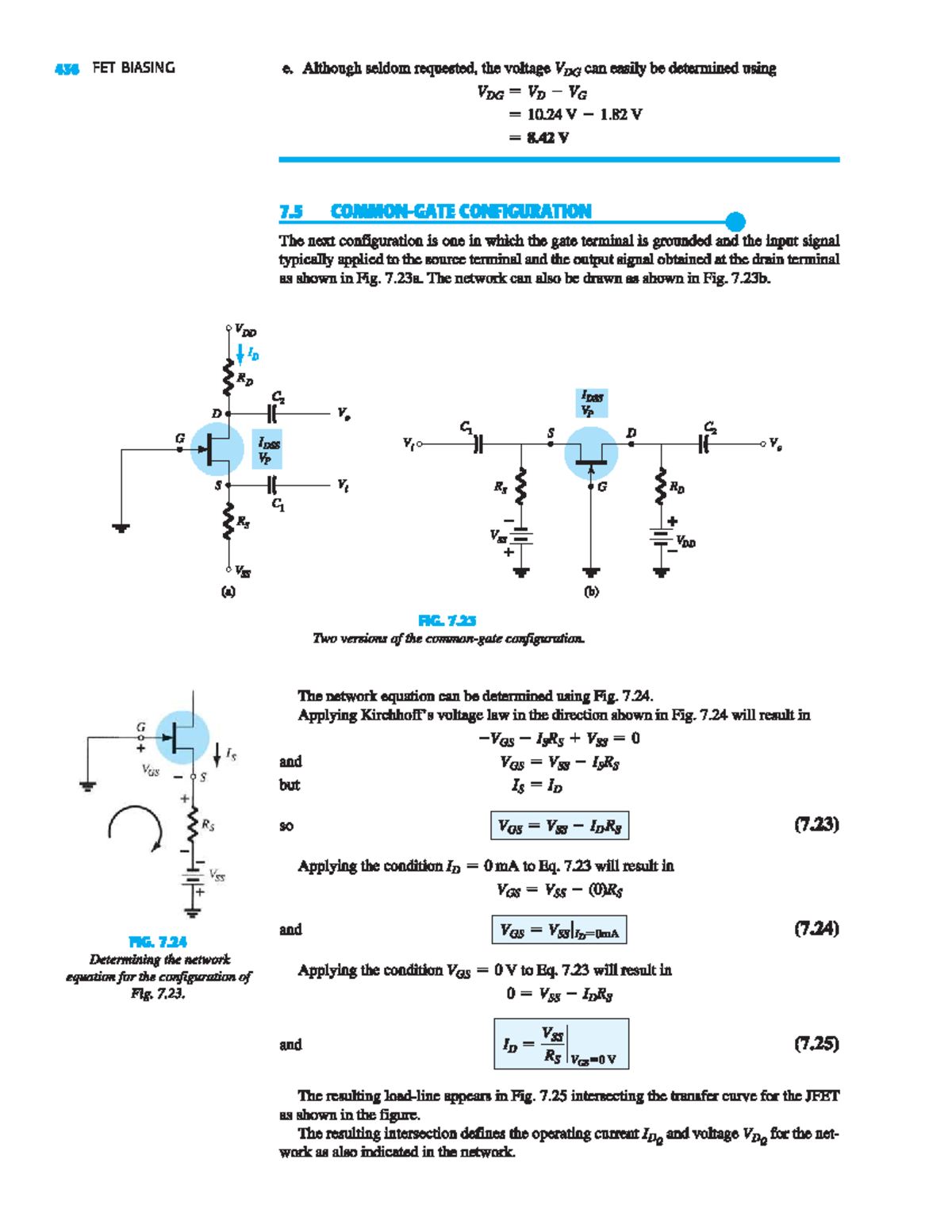 Common Gate Configuration - Electronic Circuit: devices and analysis ...