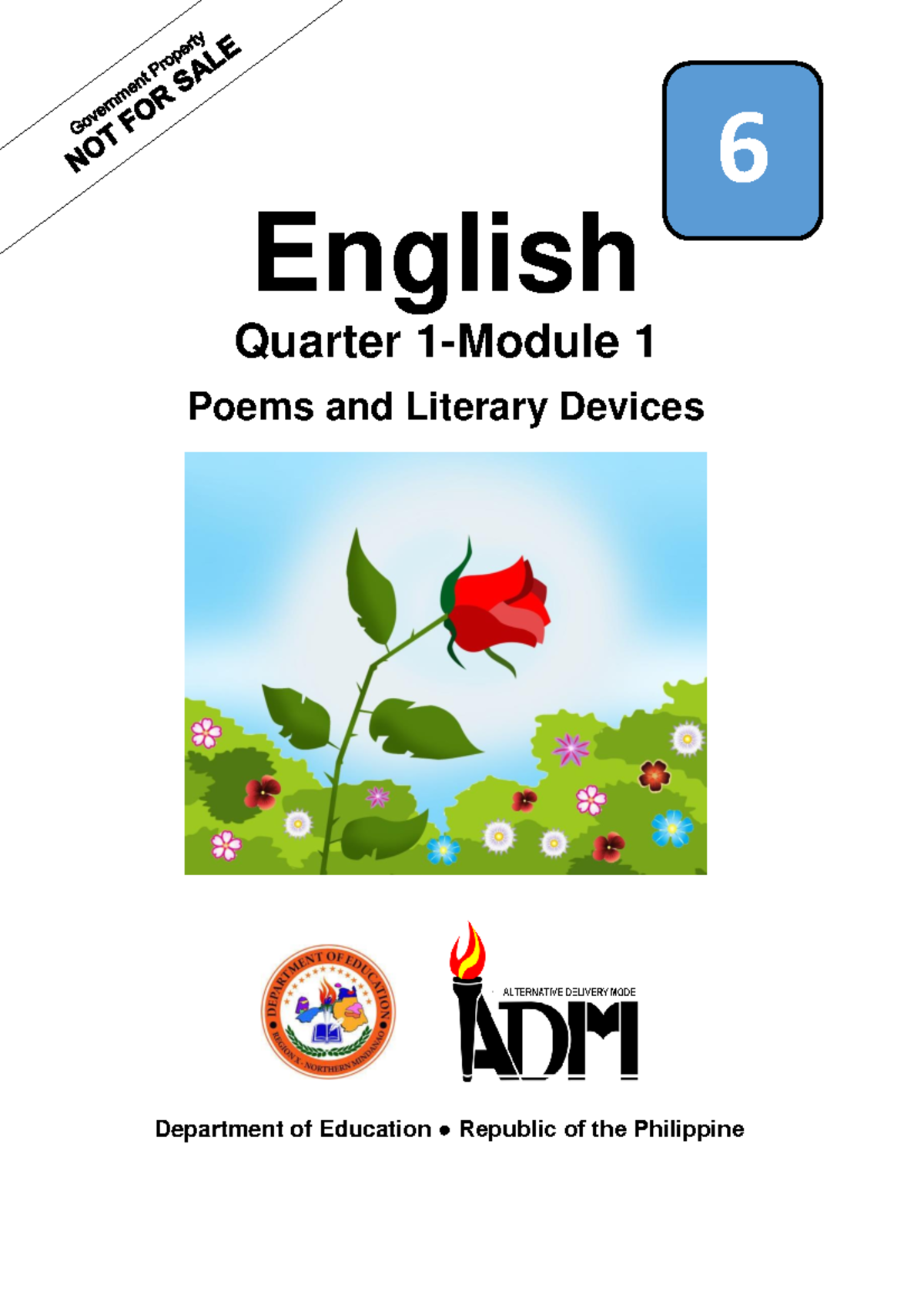 English 6 Q1 Mod1 Poems and Literary devices version 3 - English ...