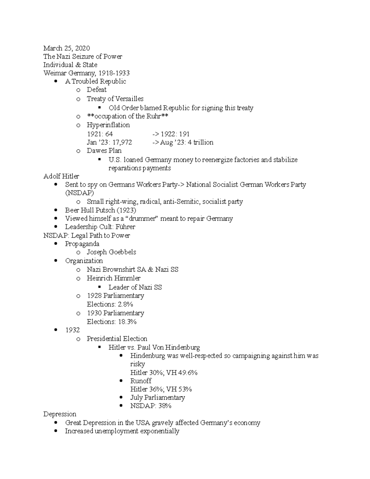 HST 112 Notes 6 - Ebner - HST 112 - Studocu