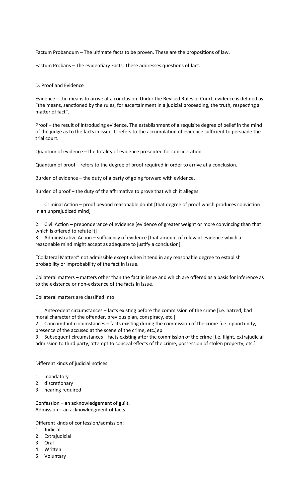 Clj5-evidence compress - Factum Probandum – The ultimate facts to be ...