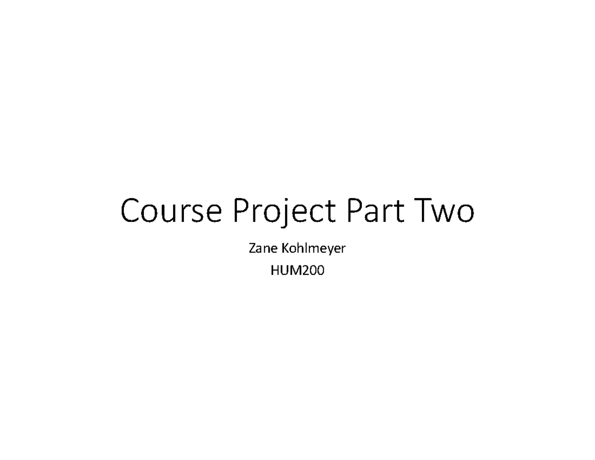 Course Project Part Two - Written early 17th century. Artifact 2 ...