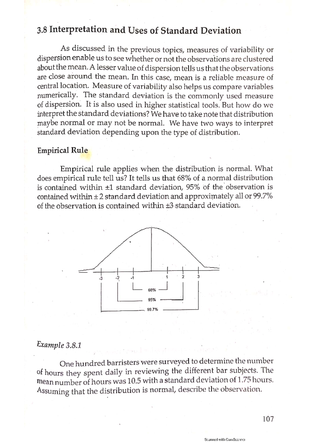 Lecture resource 06 Standard Deviation - Strategic Management - Studocu