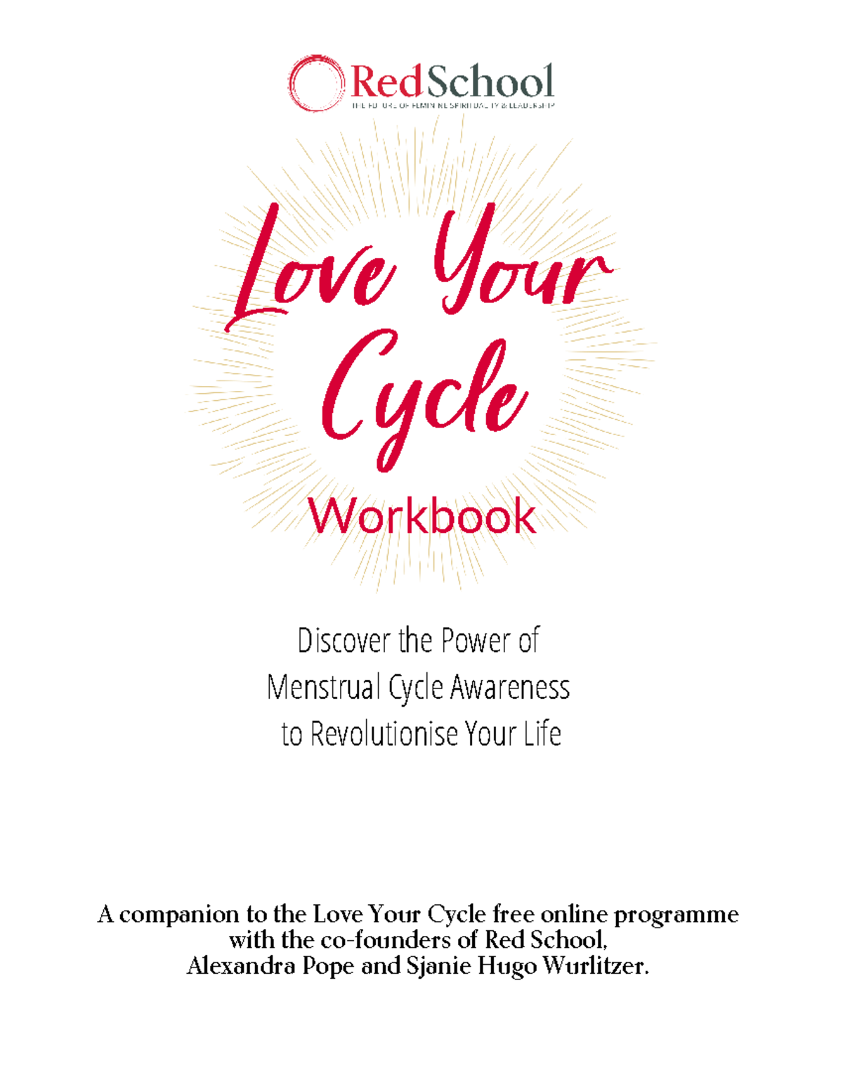 Love Your Cycle - Workbook - A companion to the Love Your Cycle free ...