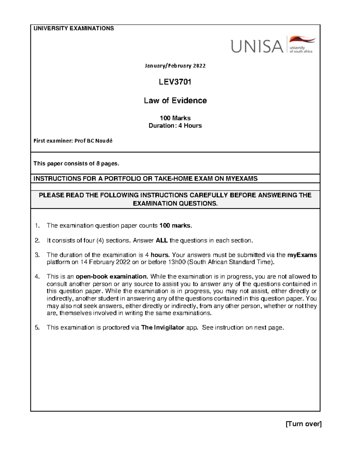 NOTES FROM THE LECTURE TO MAKE STUDYING AND WRITING EXAMS EASY ...