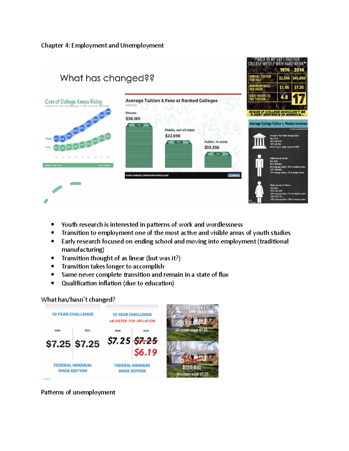 Chapter 4- Employment:Unemployment - Chapter 4: Employment and ...