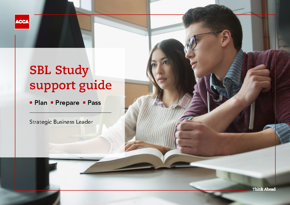 5161 SBL study support guide v3 - SBL Study support guide n Plan n ...
