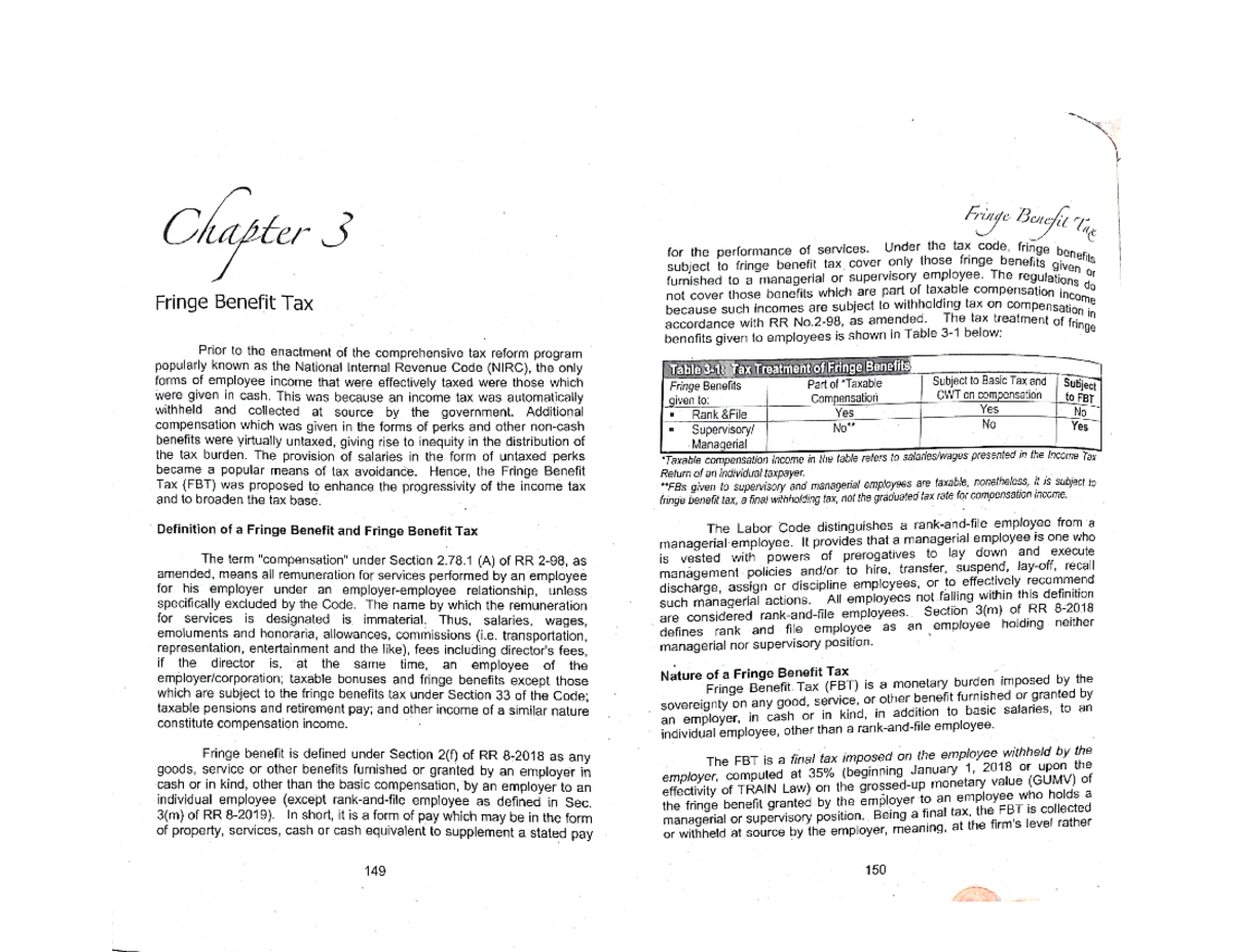 Taxation CHAP3 - Individual tax - BS Accountancy - Studocu