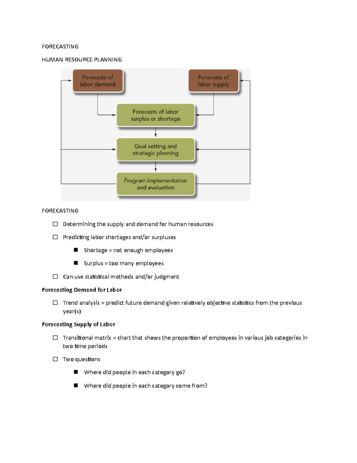 Chapter 5 Notes FORECASTING HUMAN RESOURCE PLANNING FORECASTING chapter-5-notes-forecasting-human-resource-planning-forecasting