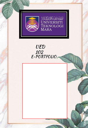 Topic 1 Learning Style Inventory - INTRODUCTION 13 CONTENTS OF UED102 ...