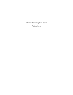 Andersen Case Study Brandy - Case Study #2: Brandy Nicole Andersen ...