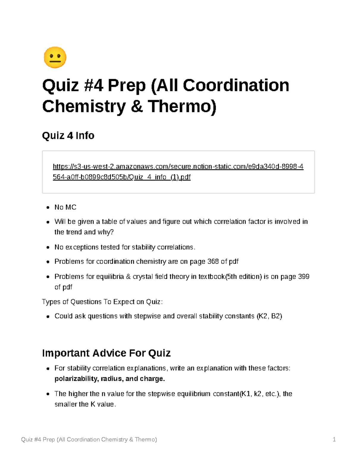 A2282eff-c7ea-446a-ac32-df88d31f9436 Quiz 4 Prep (All Coordination ...