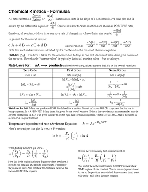 Solution himmelblau - Chemical Reaction Engineering - Studocu