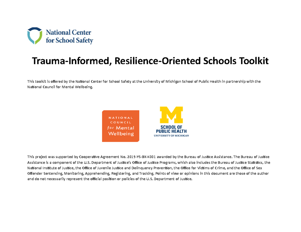 ICEL - Trauma and development - Trauma-Informed, Resilience-Oriented ...
