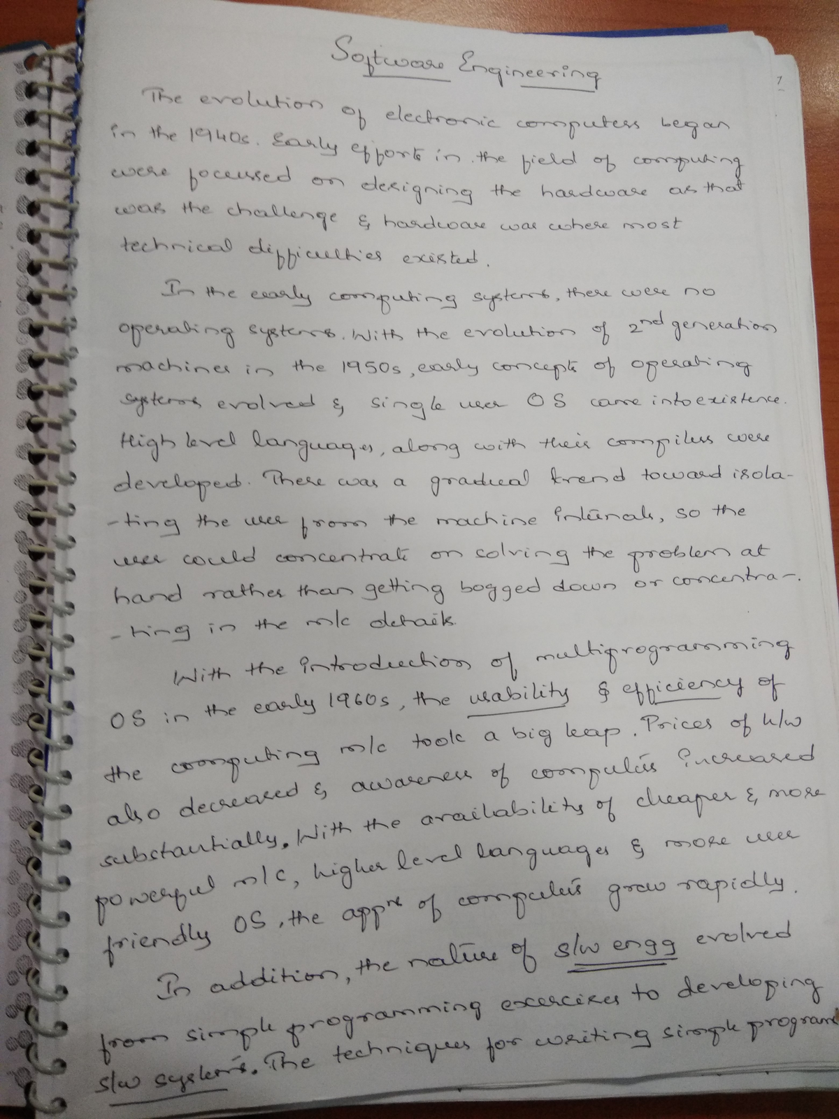 SE chapter 1 - first unit notes - Software Engineering - Studocu