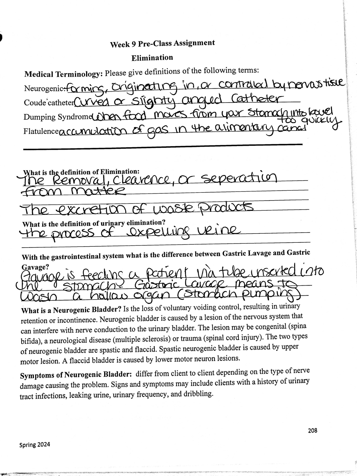 NUR160 Wk9 - NUR 160 - Studocu